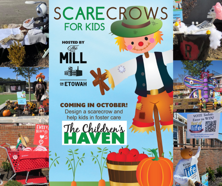sCAREcrows for Kids – October 1st – 31st – Children Haven